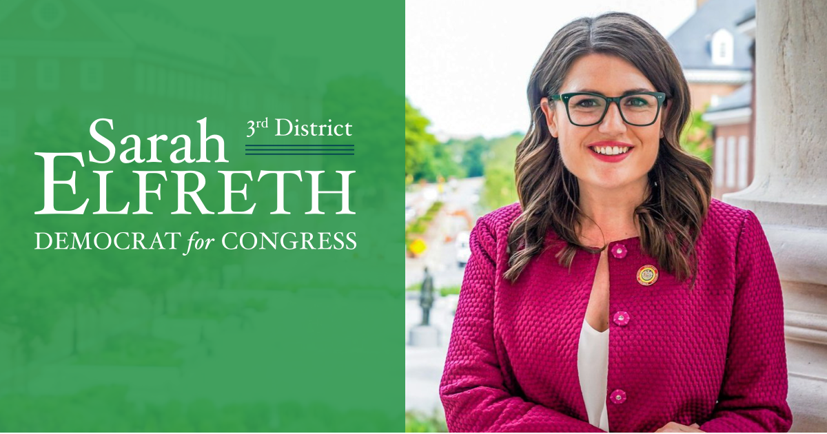 Sarah Elfreth for Congress | Issues